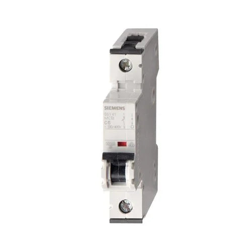 Single-phase C-type miniature circuit breaker 5SY4 106-7 1X06C